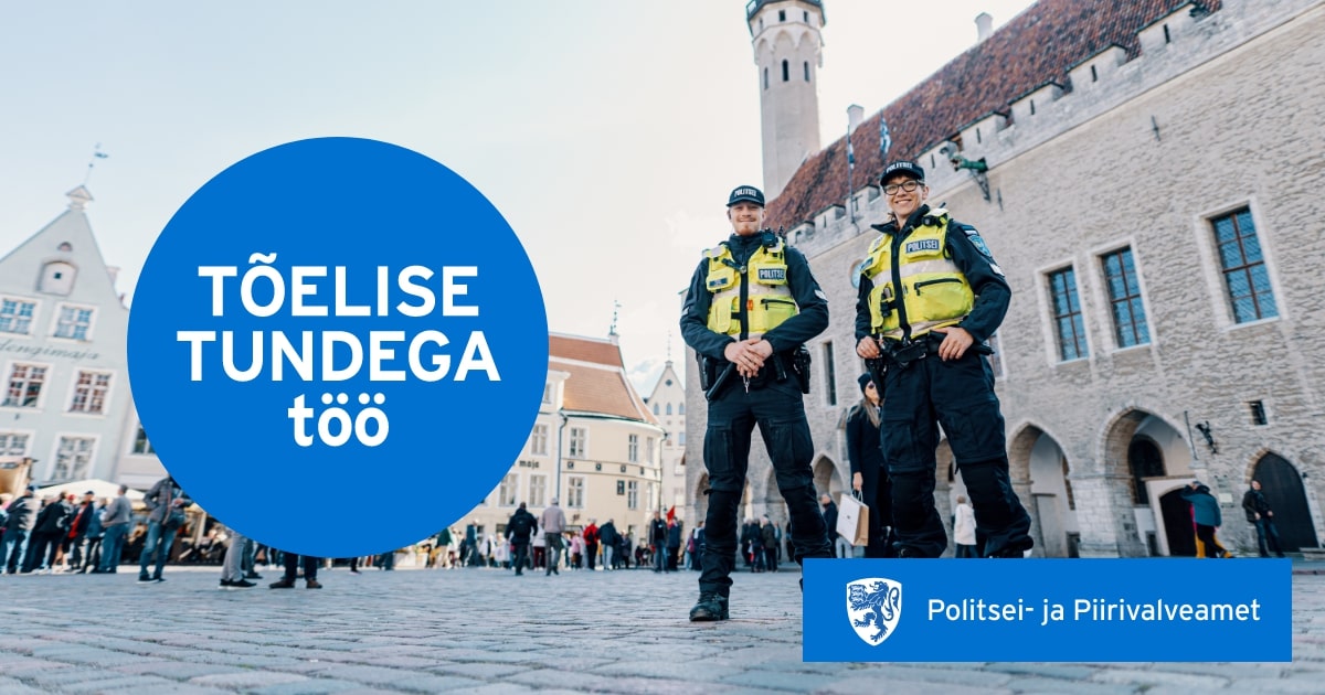 Töövõimalused politseis